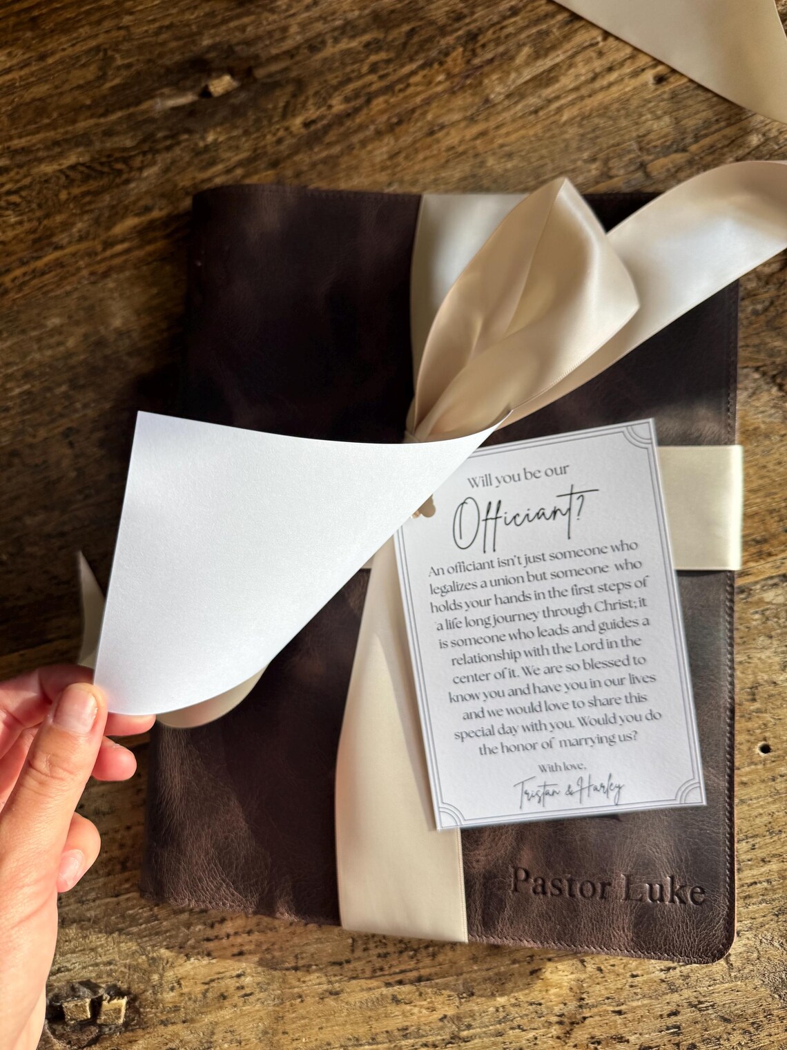 Officiant Proposal for Wedding | “will You Marry Us?” “will You Be Our ...