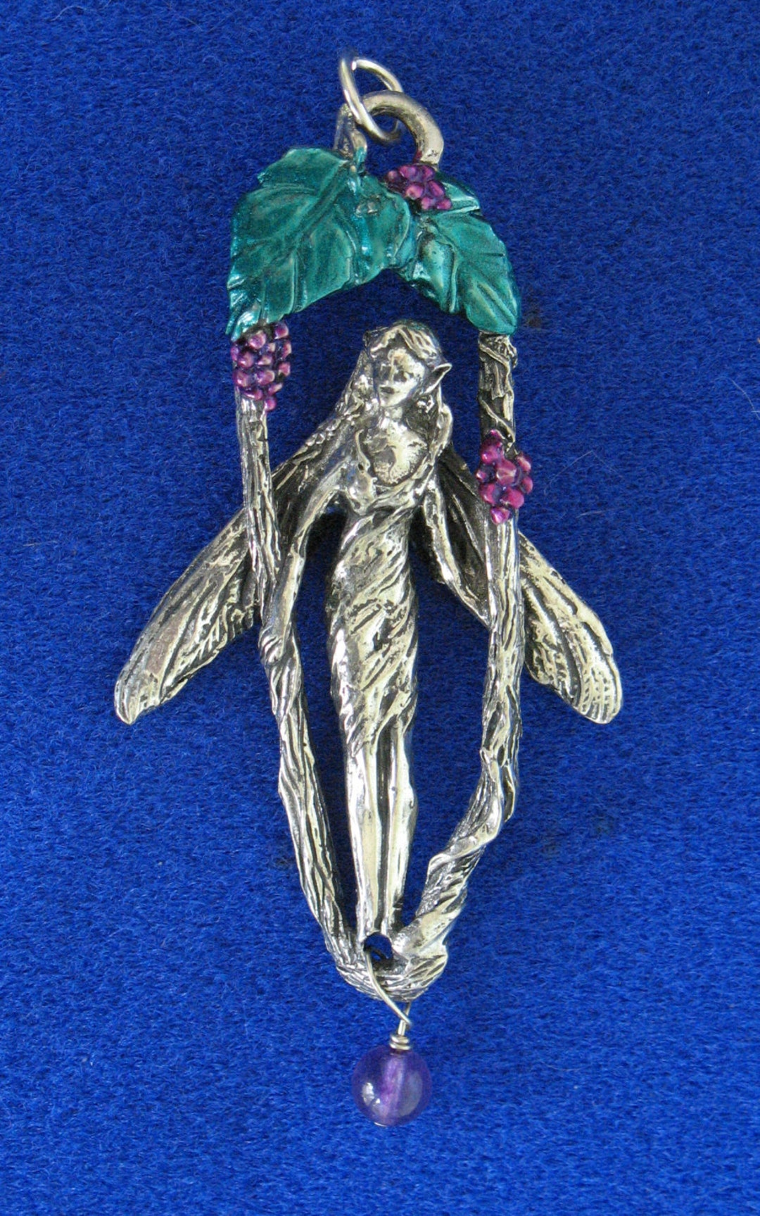 Sculpted Fairy Pendant - Bramble - Etsy