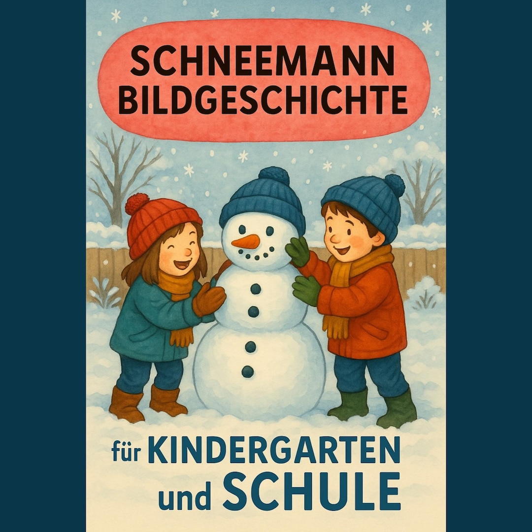 Winter Picture Story "the Snowman" – Language Development, Basic ...