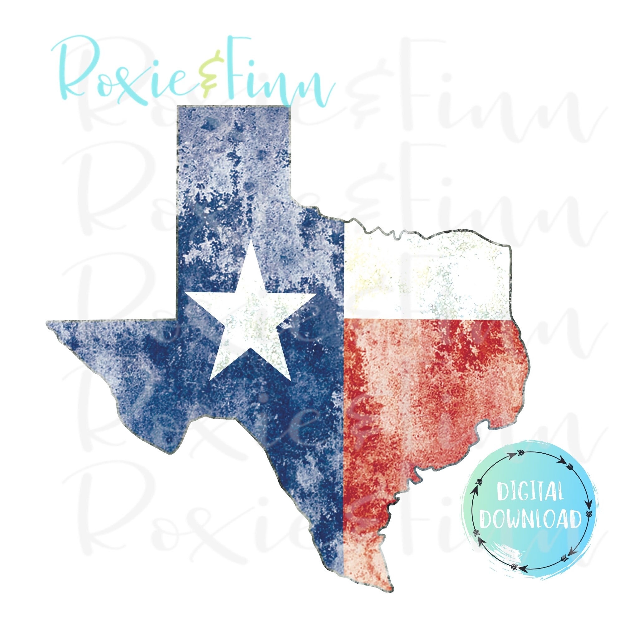 Five Texas PNG Download, Texas State Map, Flag, Sublimation Designs ...