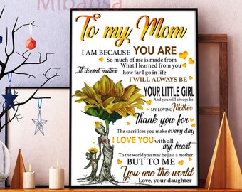 Mother's Day Poster - Etsy