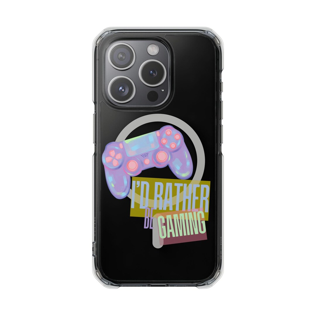 Phone Case, I'd Rather Be Gaming Video Game Phone Case, Gamer Gift ...