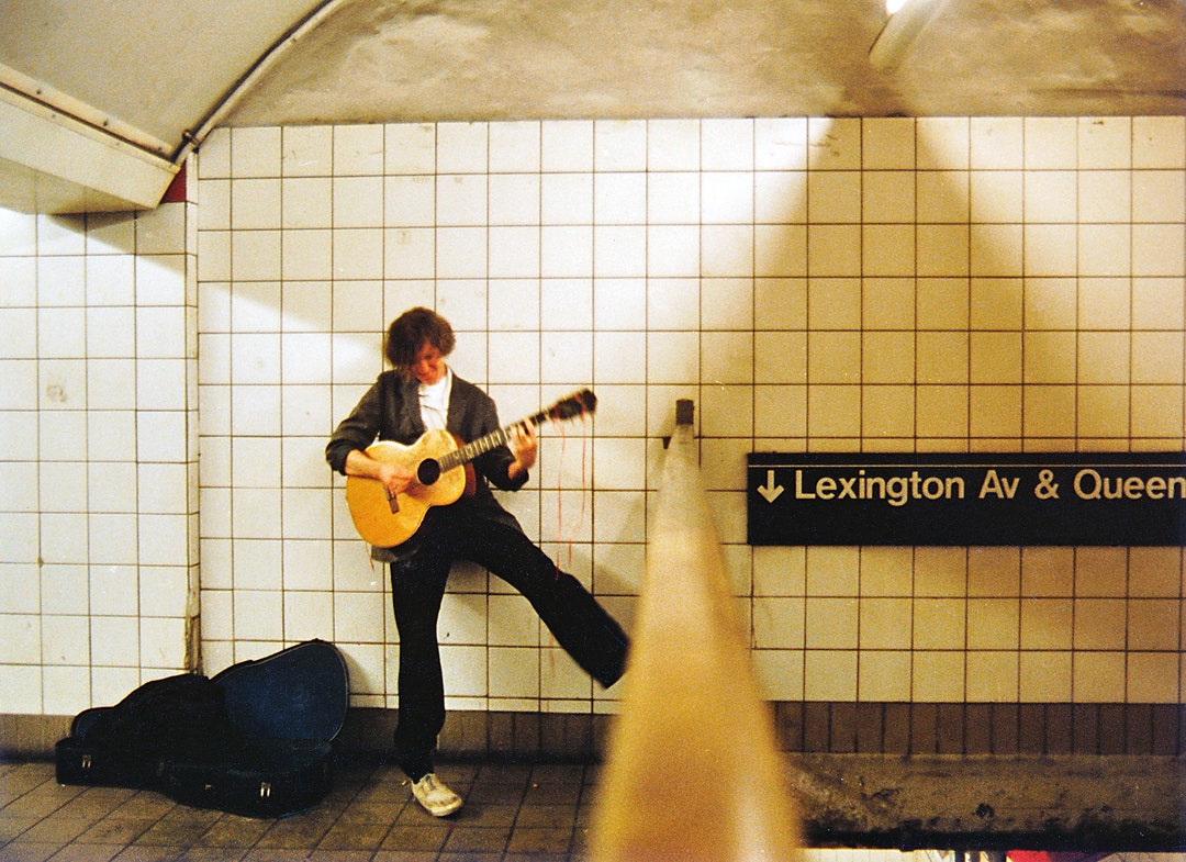 Art Photo Subway Busker New York City Photograph Vintage Style 80s Print Urban Wall Art - Etsy