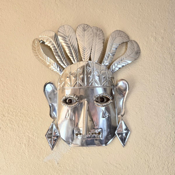 Mexican Tin Mask - Etsy