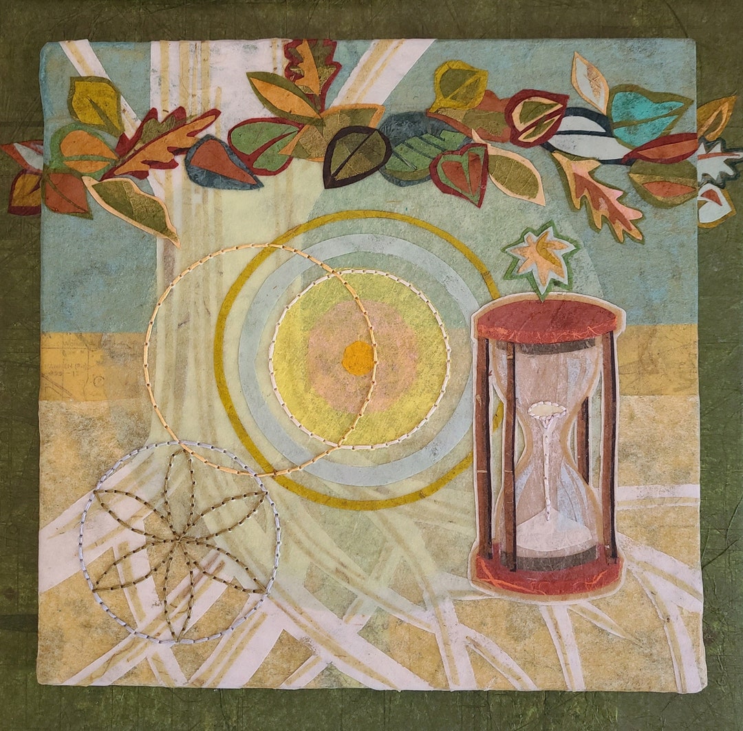 3D Multimedia Wall Art Trees Leaves Paper Cardboard Construction Hand ...