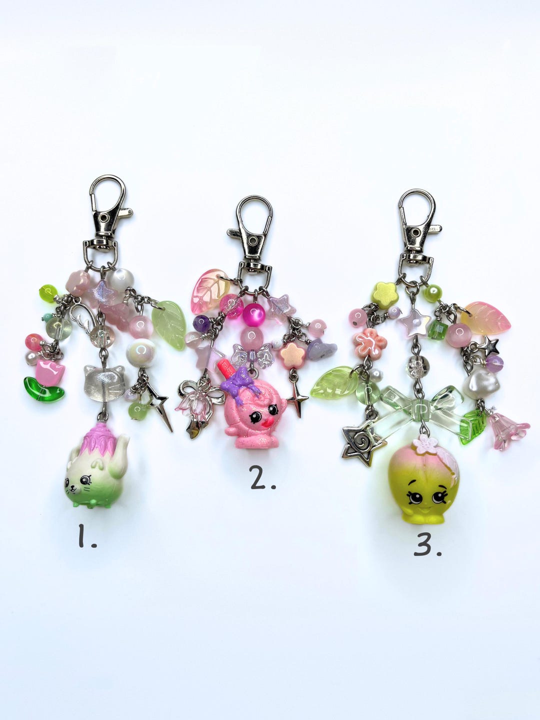 Cute Shopkin Keychains - Etsy