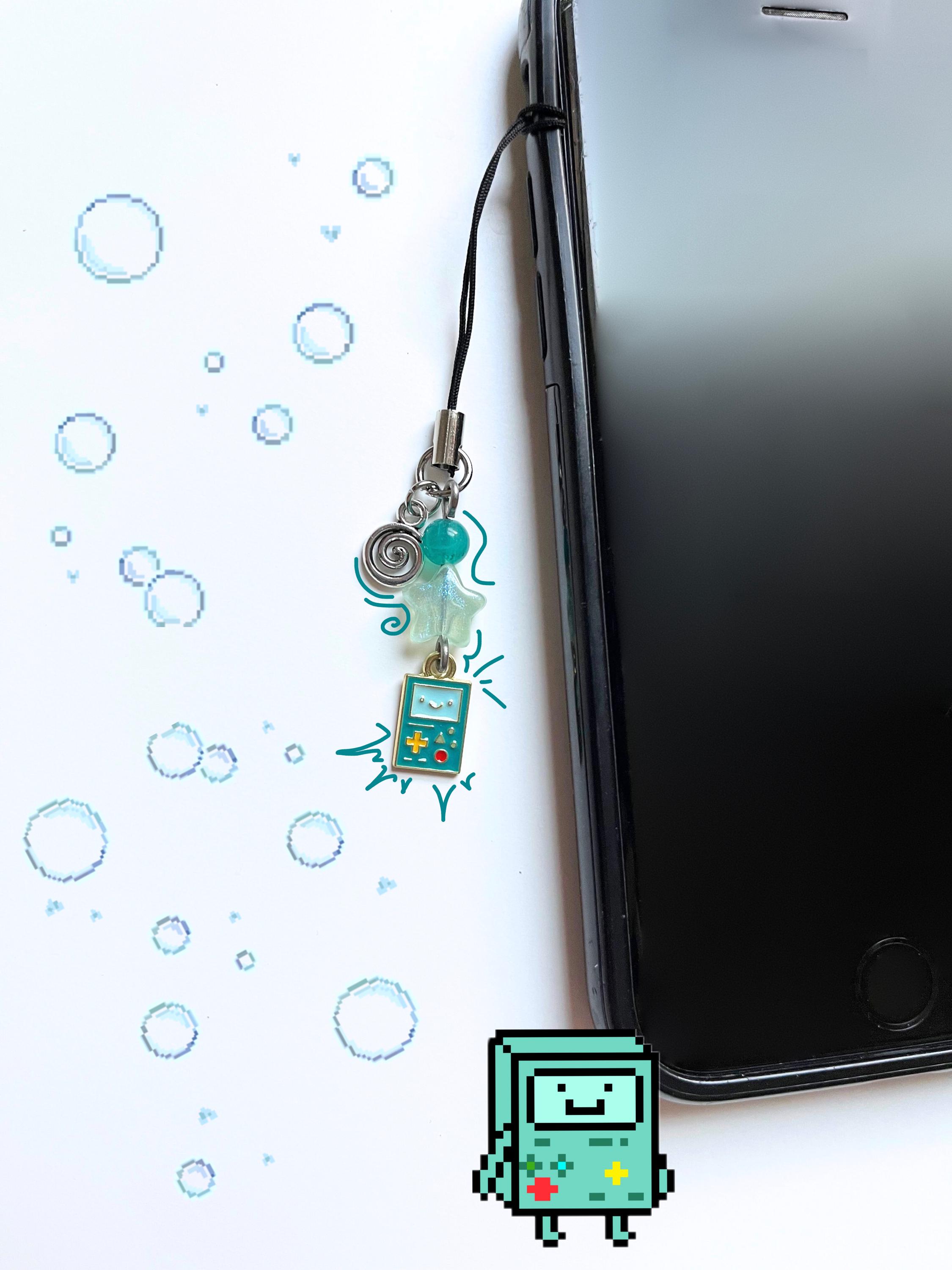 Adventure Time BMO Phone Charms - Etsy