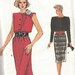 9319 UNCUT Vogue Sewing Pattern Misses Loose Fitting Straight Pullover ...