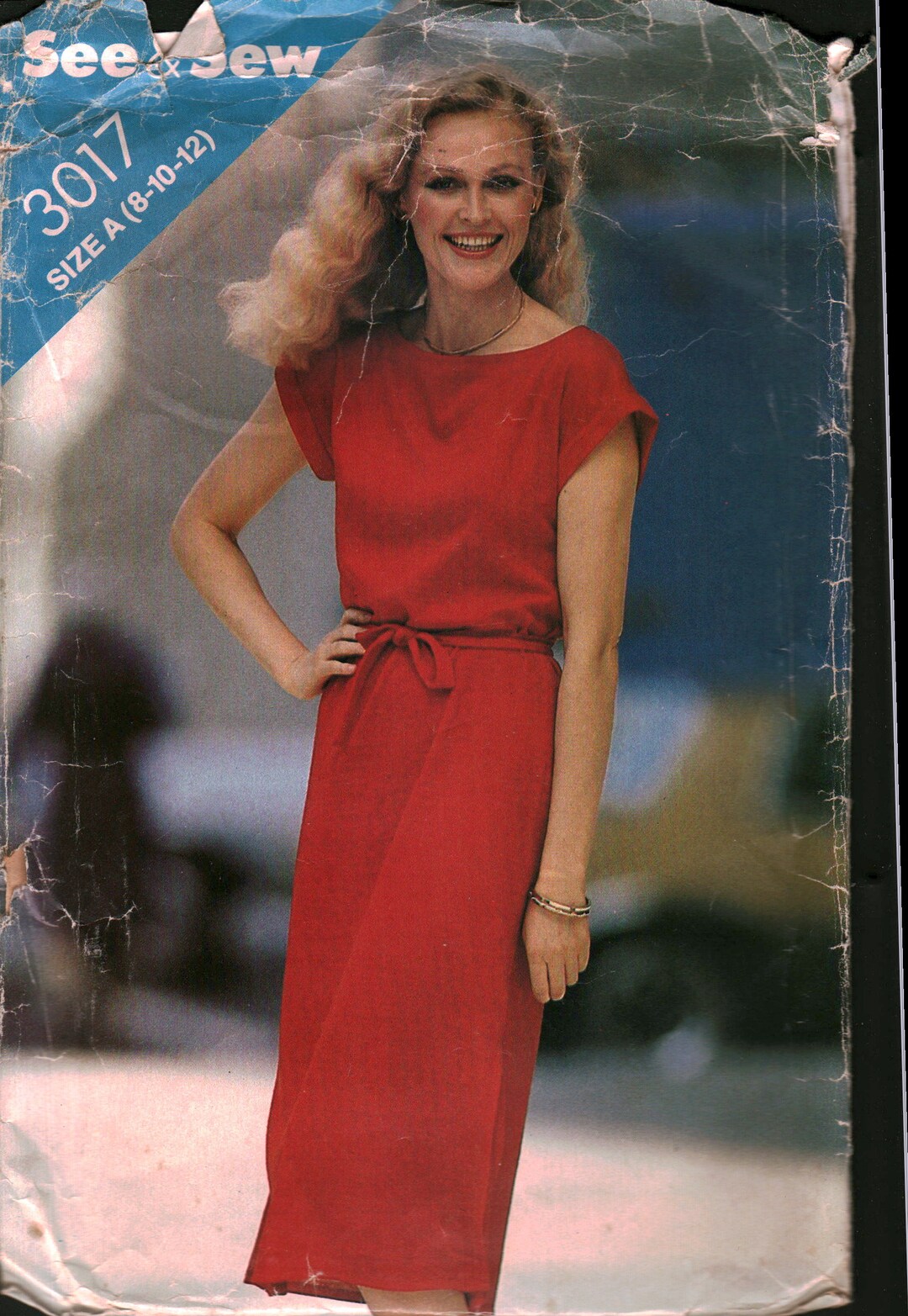 3017 Butterick Vintage SEWING Pattern Misses Dress Belt OOP - Etsy