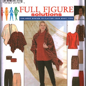 7830 Simplicity Vintage SEWING Pattern Misses Tunic Skirt Pants Wrap ...