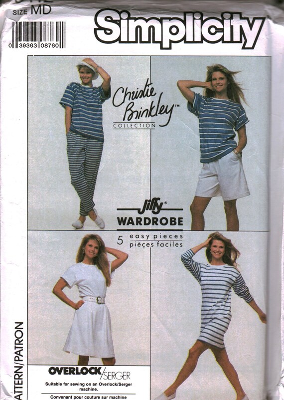 9112 Simplicity Vintage SEWING Pattern Misses Dress Top Shorts | Etsy
