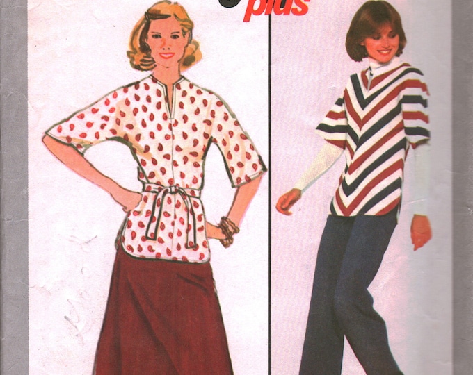 8243 Simplicity Vintage SEWING Pattern Misses Shirt Pants OOP - Etsy
