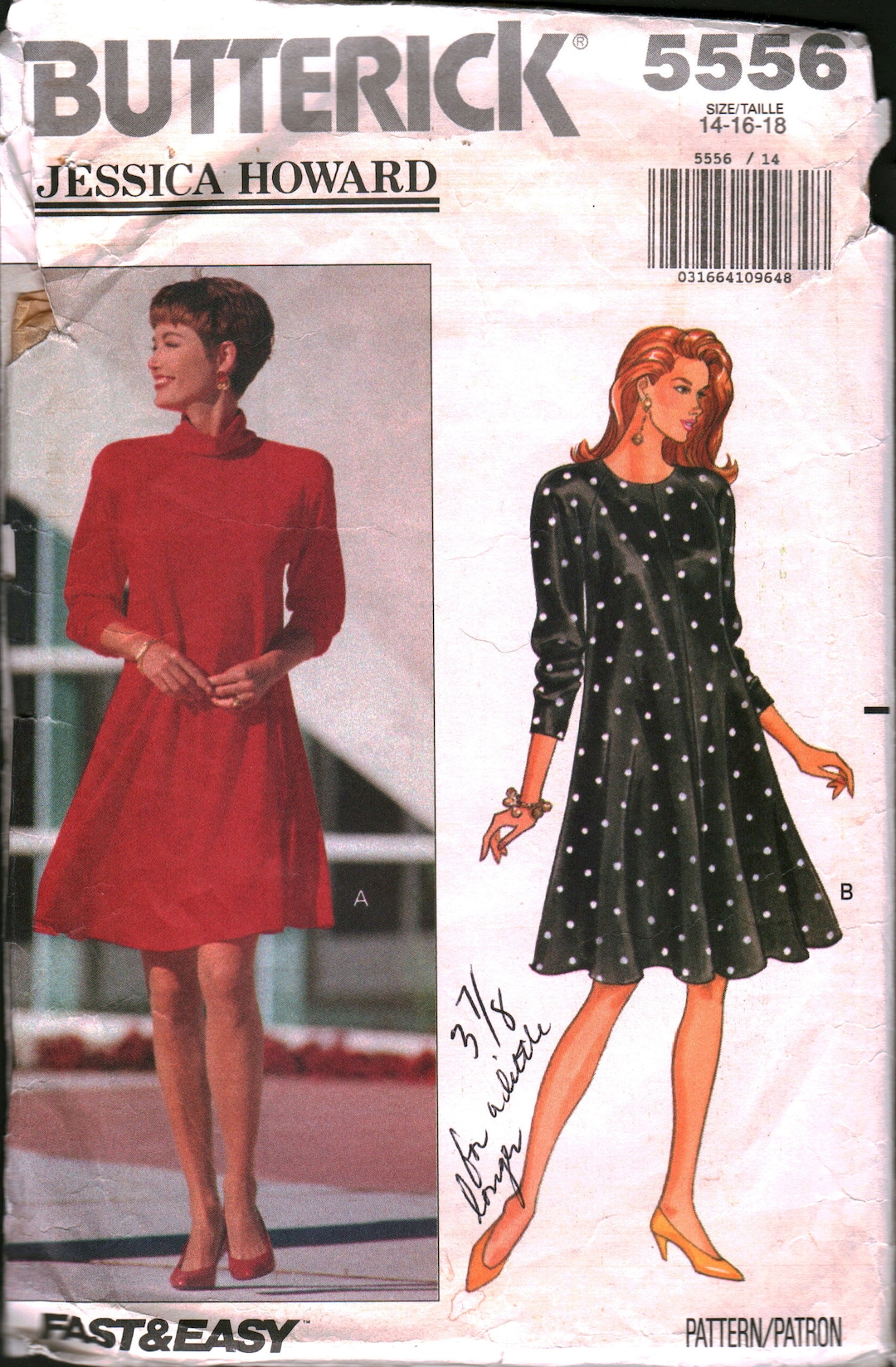 5556 Butterick Vintage SEWING Pattern Misses' Dress OOP - Etsy
