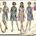 8285 Vintage Simplicity Sewing Pattern Misses 1960's A Line Dress Round ...