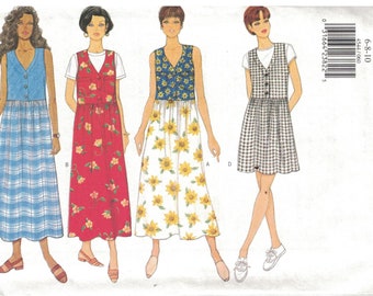 4600 UNCUT Vintage Butterick Sewing Pattern Girls Costume Dress ...