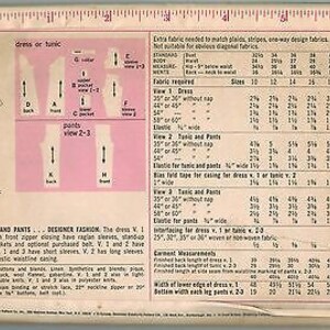 8914 Vintage Simplicity Sewing Pattern Misses Designer Fashion Dress ...