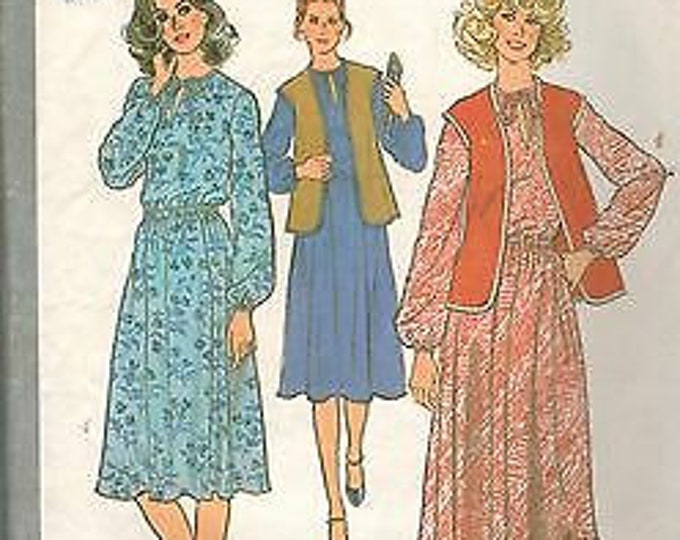 5891 Vintage Simplicity Pattern Misses 1960s Dress SEWING CUT 14 OOP - Etsy