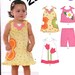 6793 NEW LOOK Kids Pattern Dress Top Pants UNCUT - Etsy