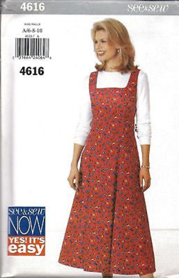 4616 UNCUT Butterick SEWING Pattern Misses Loose Princess | Etsy