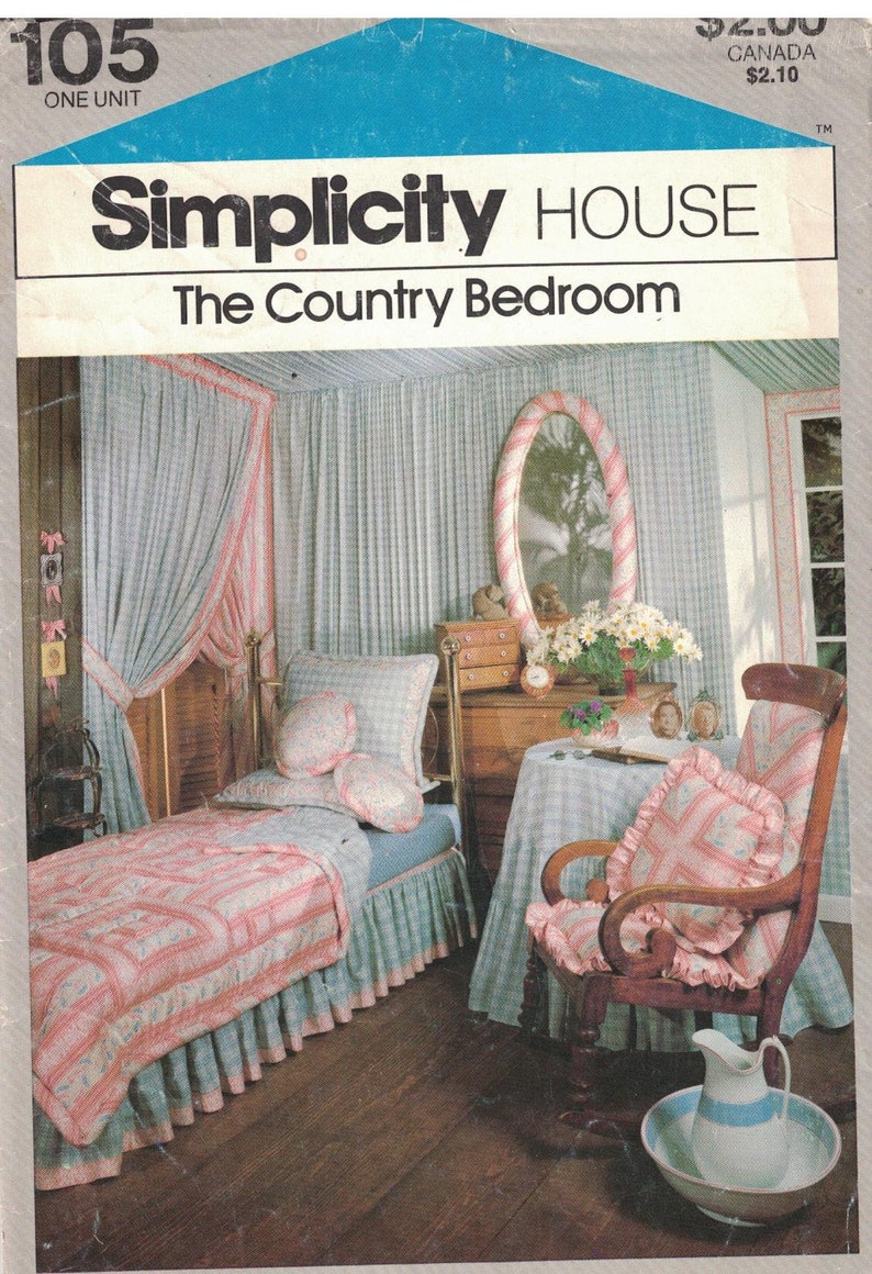 105 Vintage Simplicity Sewing Pattern Home Decoration Country | Etsy