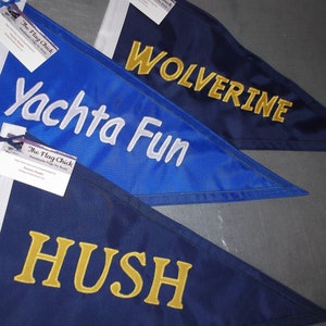Boat Name Flag Custom Flags Nautical Gift for Him the Flag Chick - Etsy