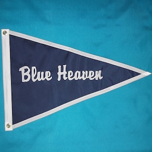 Boat Name Flag Custom Flags Nautical Gift for Him the Flag Chick - Etsy