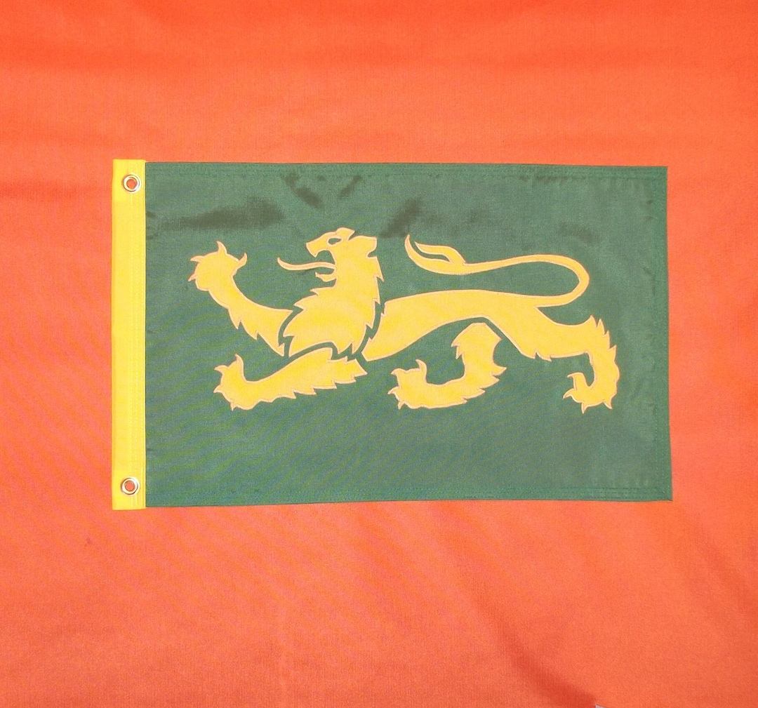 Boat Flag Heraldic Lion Flag Gift for Him THE FLAG CHICK - Etsy