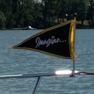 Boat Name Flag Custom Flags Nautical Gift for Him the Flag Chick - Etsy