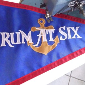 Boat Flag Custom Nautical Flags BOAT NAME + GRAPHIC Gift for Him - Etsy