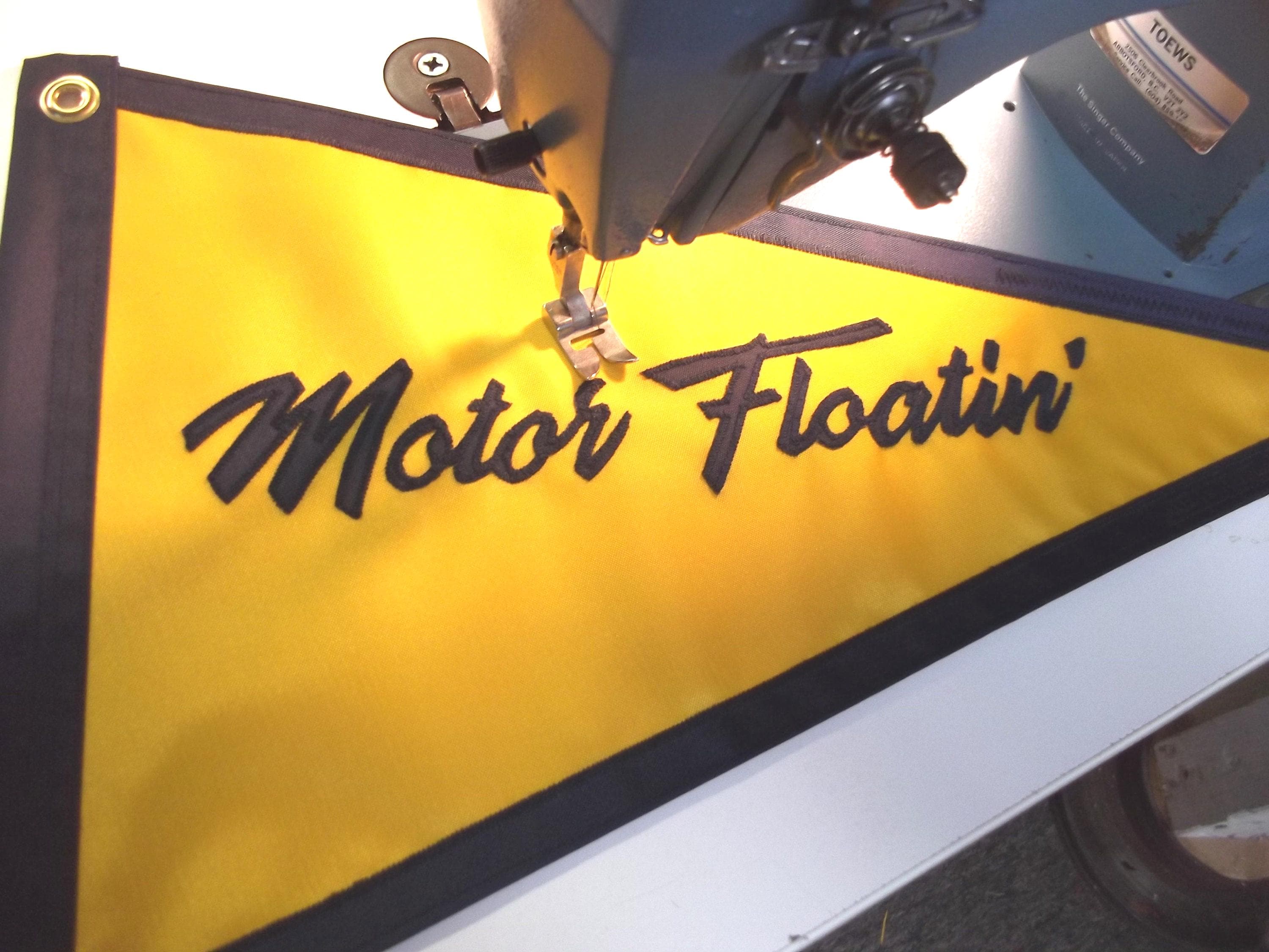 Boat Name Flag Custom Flags Nautical Gift for Him the Flag Chick TARIFF ...