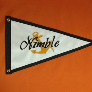 Boat Flag Custom Nautical Flags BOAT NAME + GRAPHIC Gift for Him - Etsy