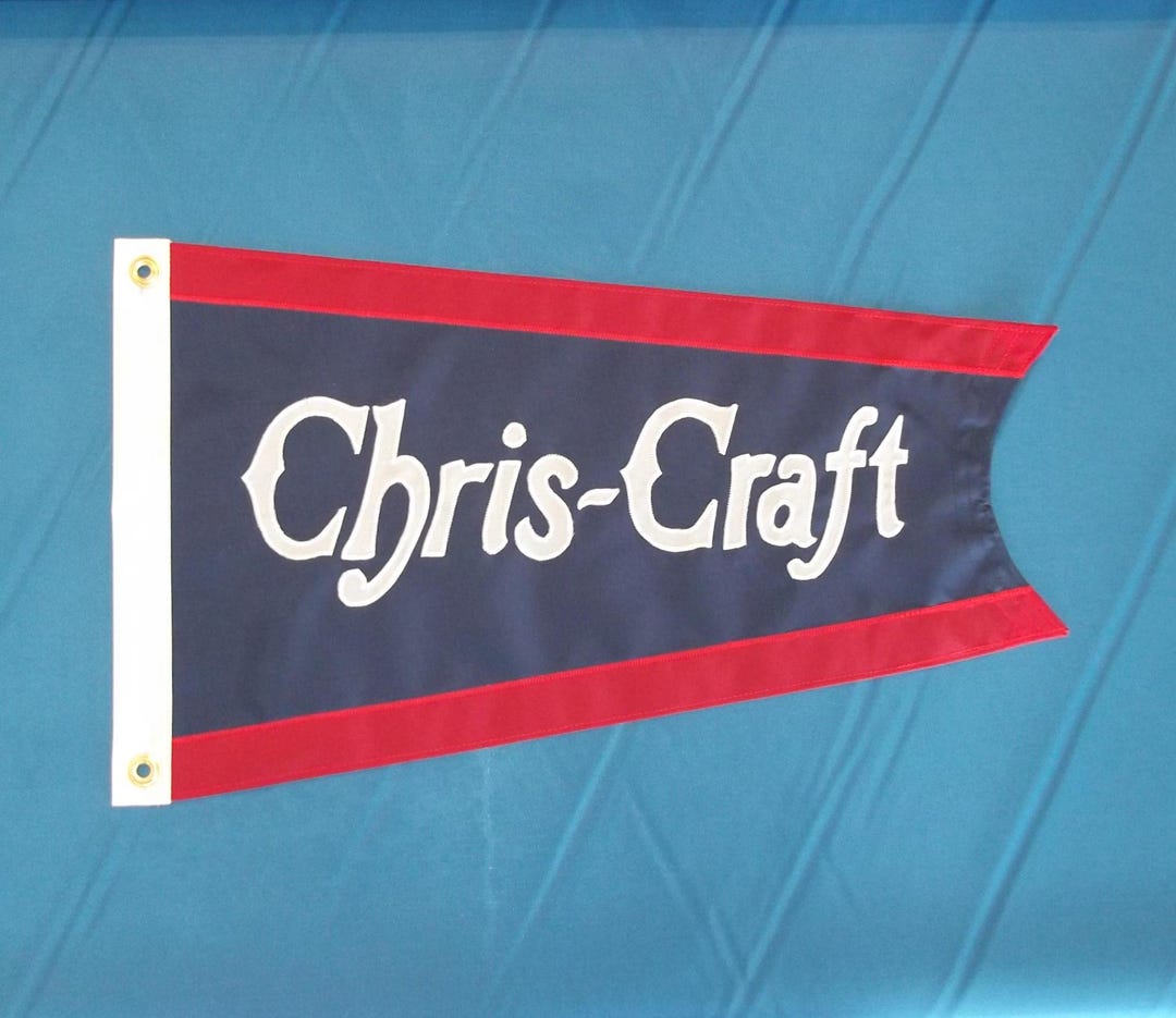Chris Craft Flag Replica Pre War Style Custom Flag - Etsy