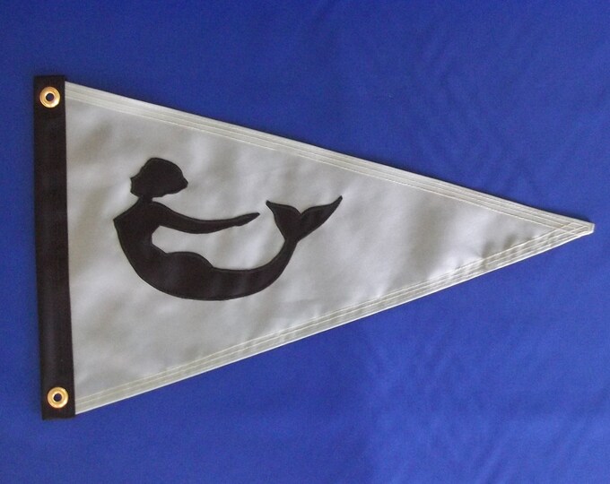 Mermaid Boat Flag Gift for Her Flag Chick - Etsy