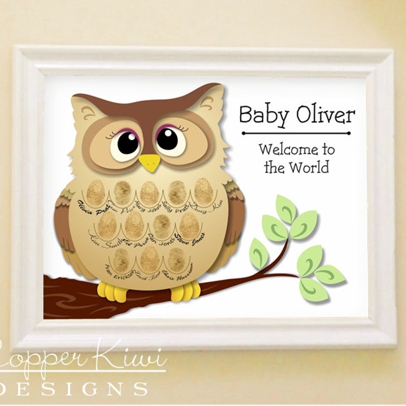 Fingerprint Tree - Etsy