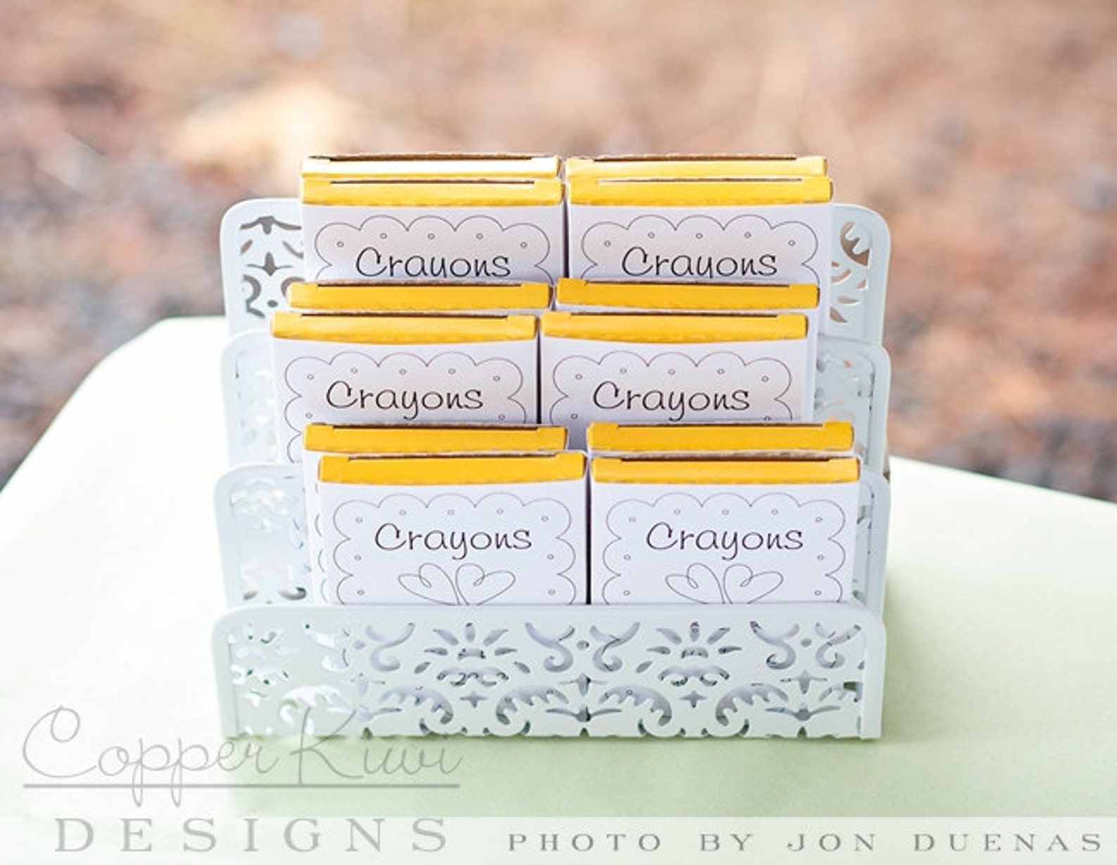 Printable Crayon Box Covers / Wrappers Matches Wedding - Etsy