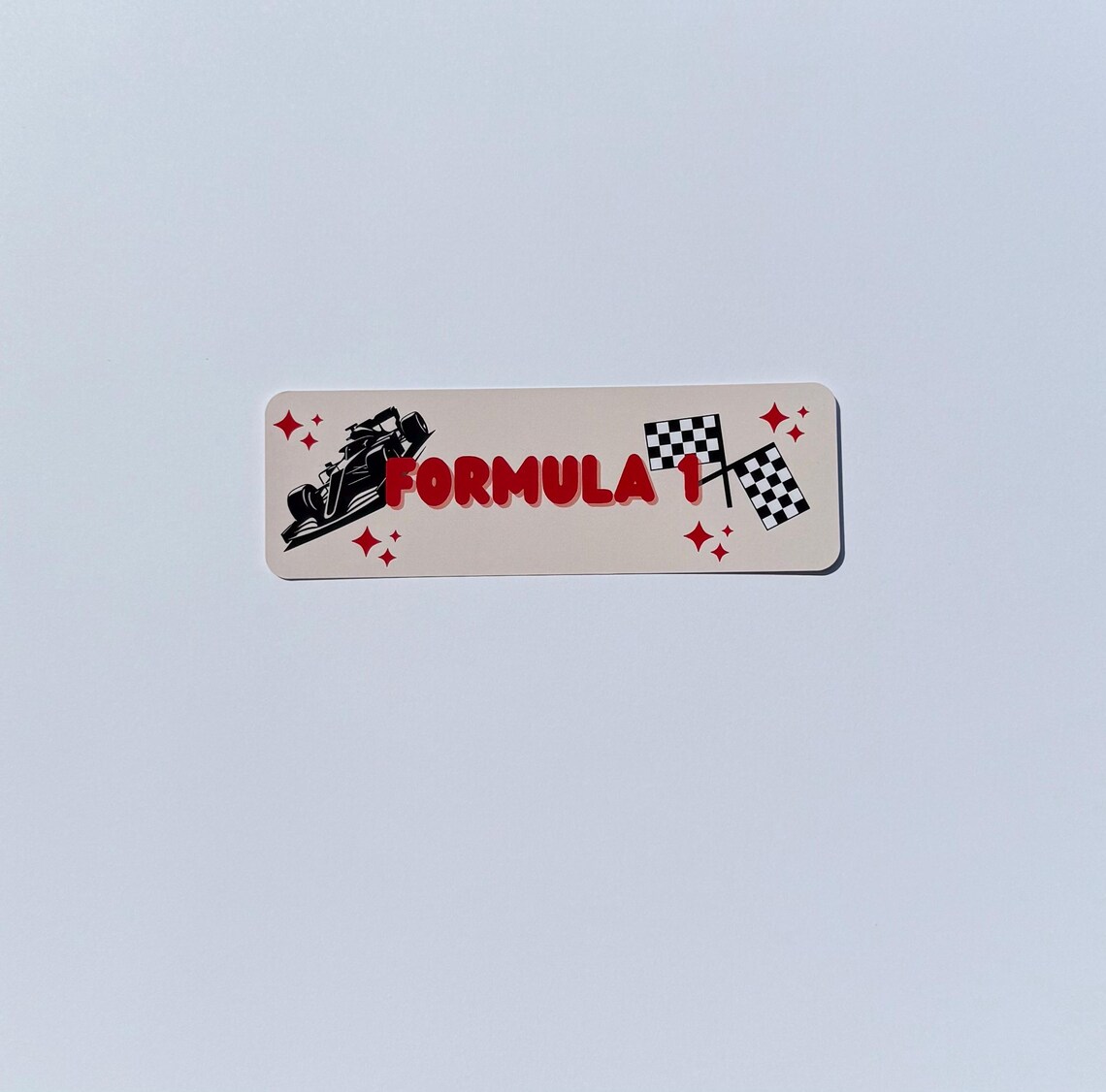Formula 1 Racing Cardstock Bookmarks – | F1 Gifts for Book Lovers ...