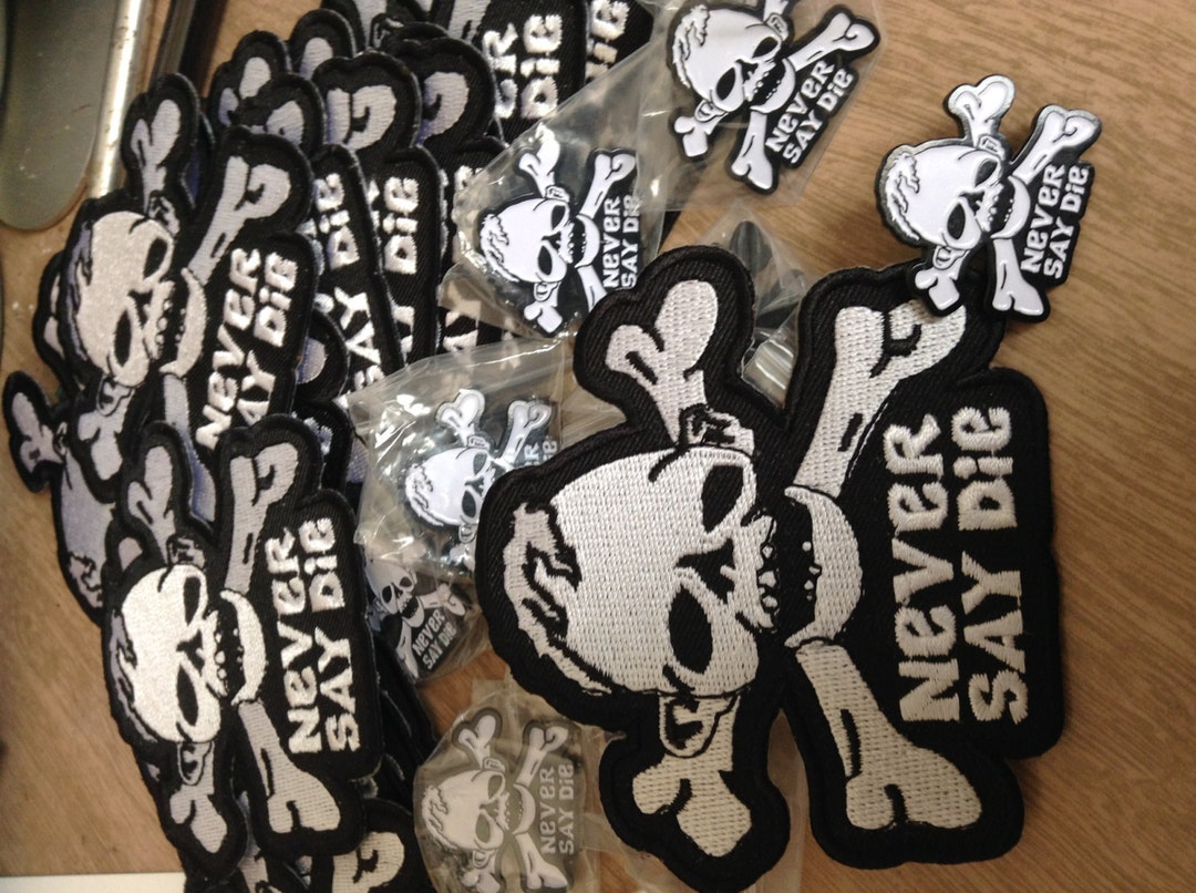 GOONIES Never Say Die Patch & Pin Set Only a Few Left - Etsy