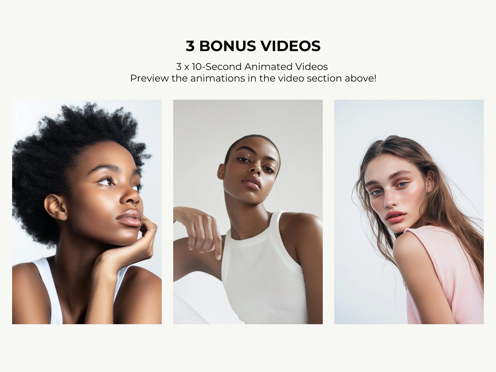 Realistic Gen Z Faces Stock Photo Bundle 150 Files, 50 Unique Natural ...