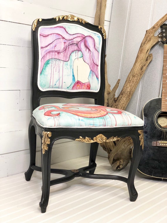 SOLD.....Mermaid Chair | Etsy