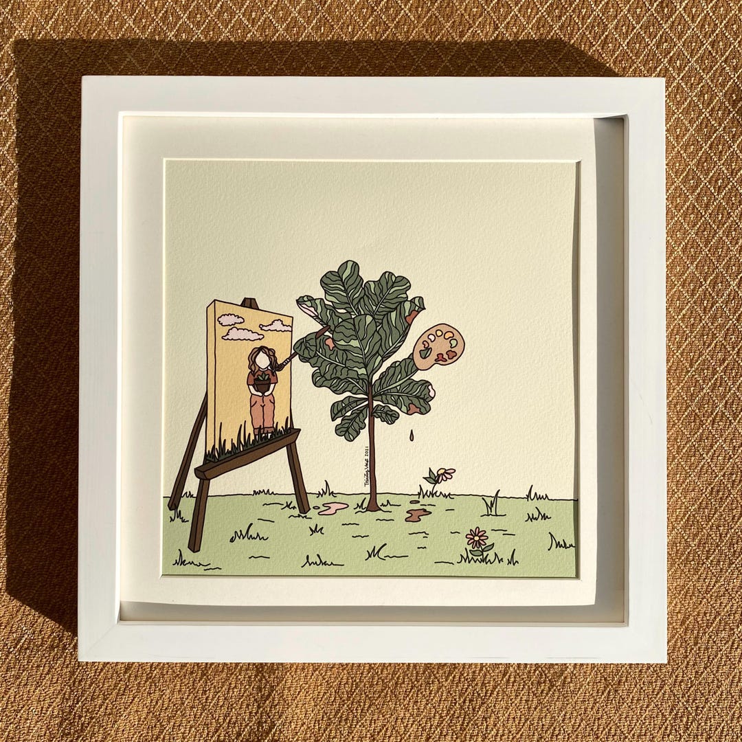 Fine Art Print “artsy Tree” - Etsy
