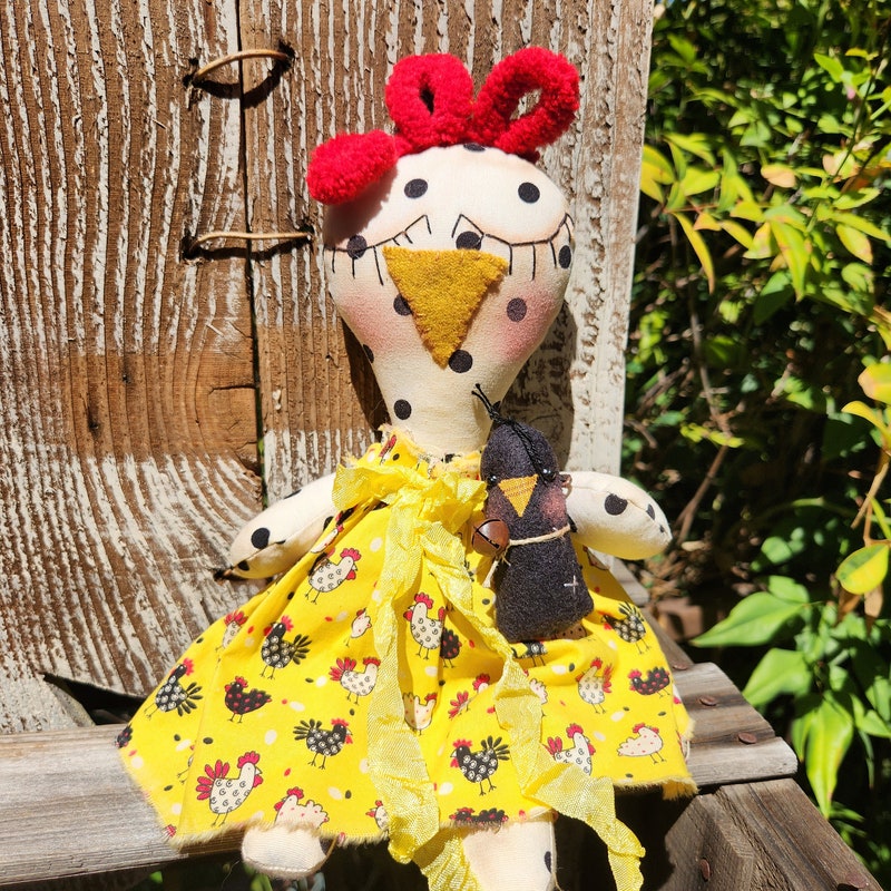 Primitive Chickens - Etsy