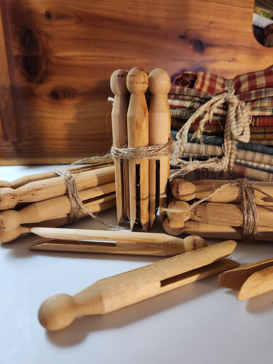 Vintage Style Clothes Pins - Etsy