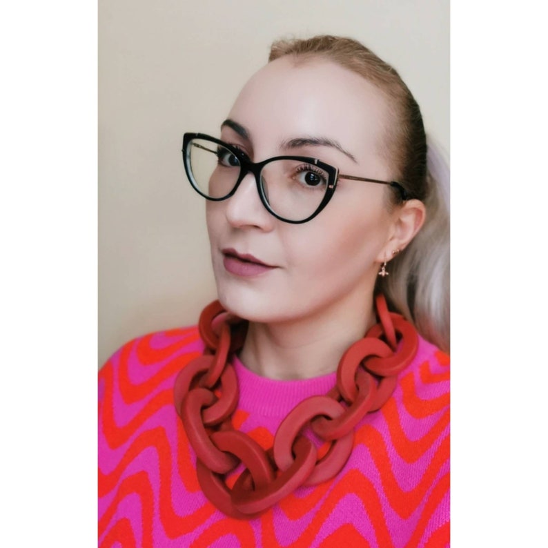 Honey Mustard Giga Chain Huge Bottega Chain Necklace Chain - Etsy