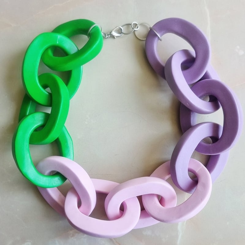 Oversized Necklace - Etsy