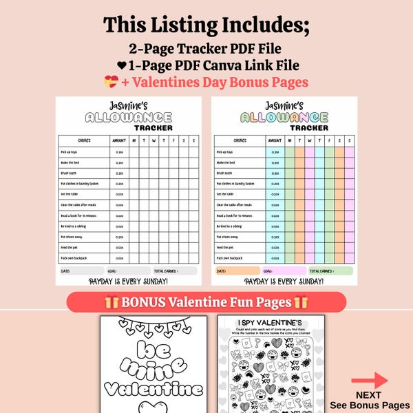 Kids Chore Chart Black - Etsy UK