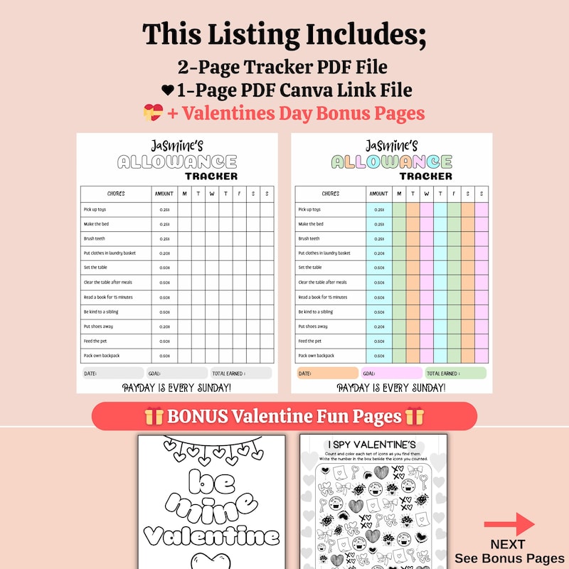 Kids Chore Chart Black - Etsy UK