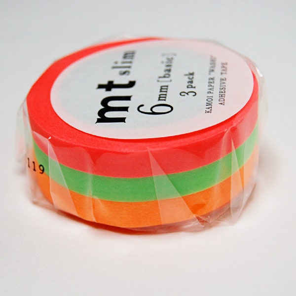 Neon Washi Tape - Etsy