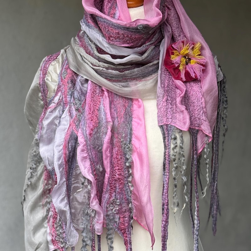 Nuno Felted Silk - Etsy