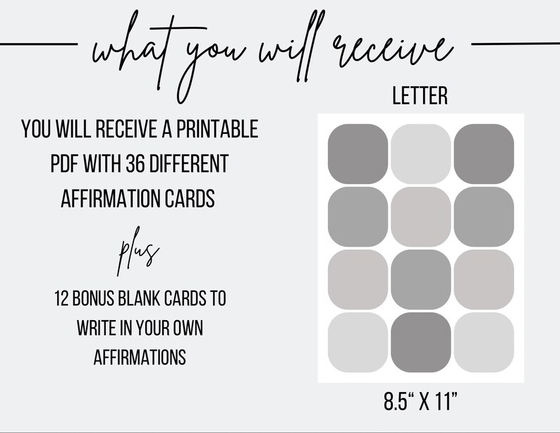 Positive Affirmation Cards: Personal Growth and Empowerment Card Deck ...