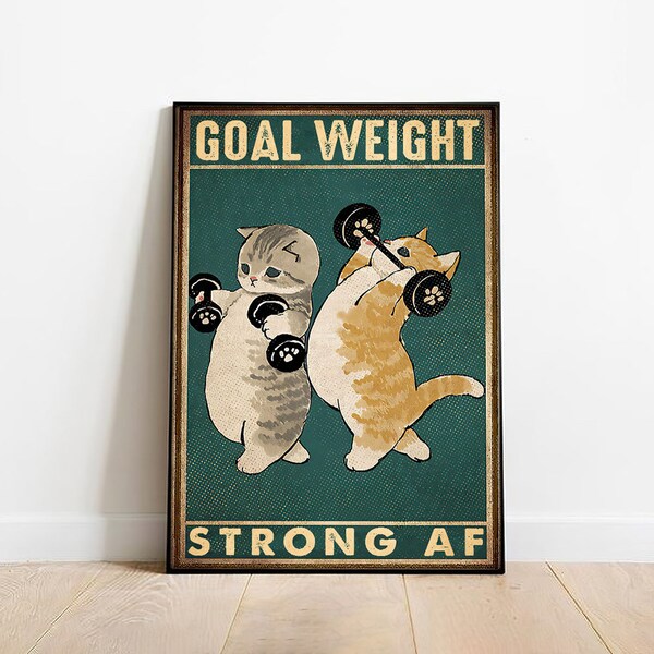 Gym Poster - Etsy